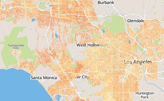 Interactive Map Reveals Rooftop Reflectance for Five California Cities ...