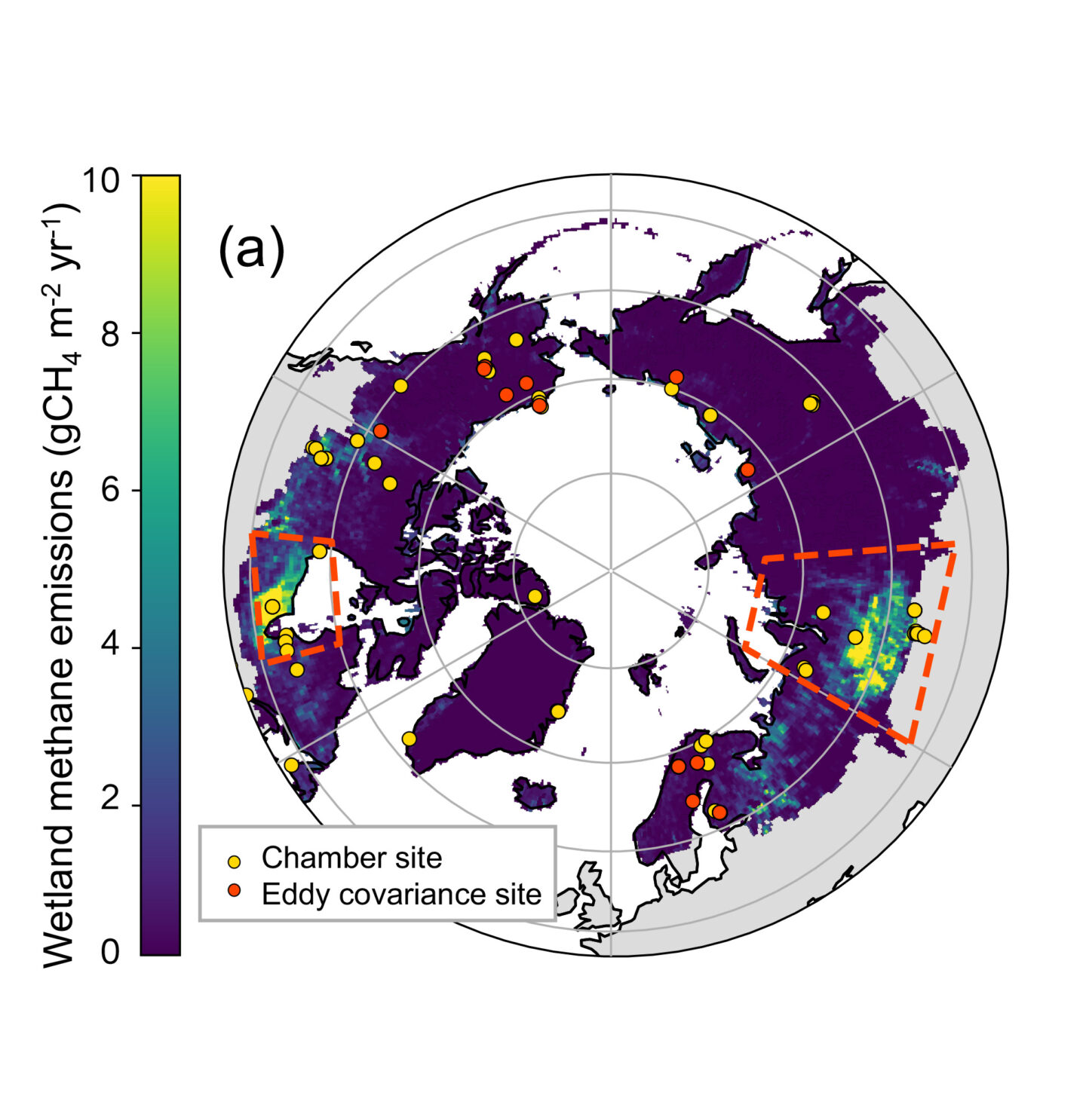 Methane Emissions from Wetlands Increase Significantly over High ...